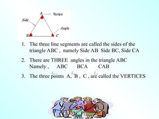 Shapes and Angles 2 for students see and learn | PPT