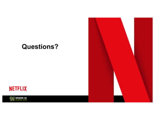 Apache Spark-Based Stratification Library for Machine Learning Use Cases at Netflix with Shiva ...