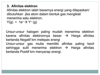 Sifat Periodik Unsur Presentation | PPT