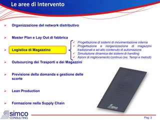 Cuore, muscoli e cervello ... il magazzino eccellente - Simco | PDF