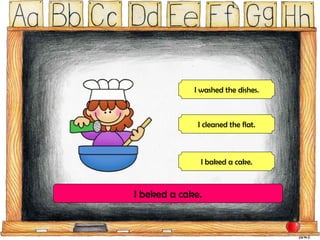 simple past tense English Grammar for students | PPT