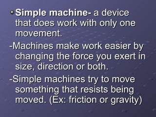 2 simple machines | PPT