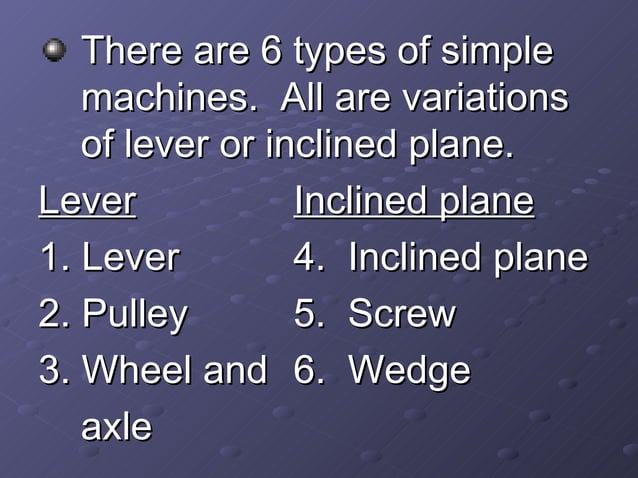 2 simple machines | PPT | Free Download