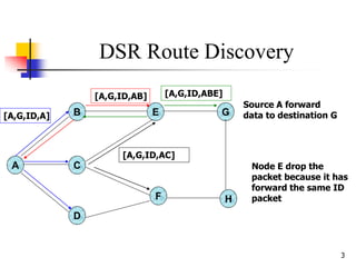 2 simulation in aodv and dsr | PDF