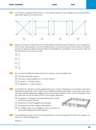 2° simulazione invalsi matematica seconda superiore zanichelli | PDF