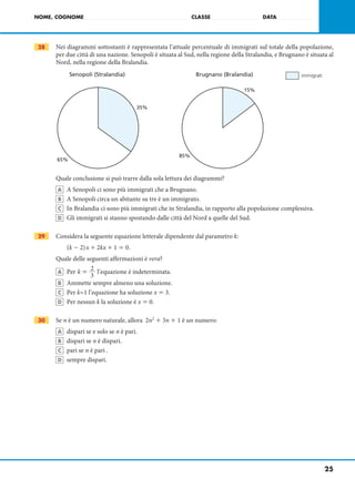 2° simulazione invalsi matematica seconda superiore zanichelli | PDF