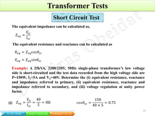 Calculate. Performance indices single phase transformers.pdf