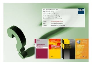 Michael Rosemann - Futuro dos Processos | PDF