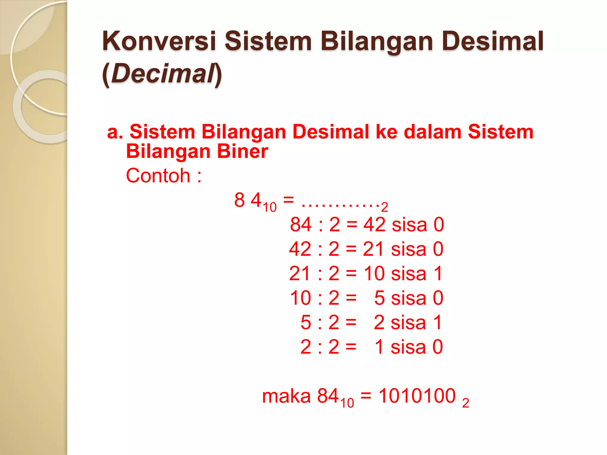sistem bilangan | PPTX
