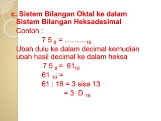sistem bilangan | PPTX