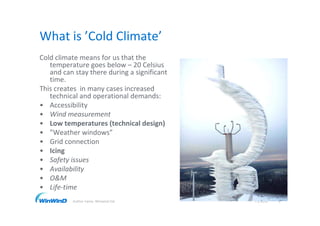 WinWind, Ice prevention system – operating experience and future ...