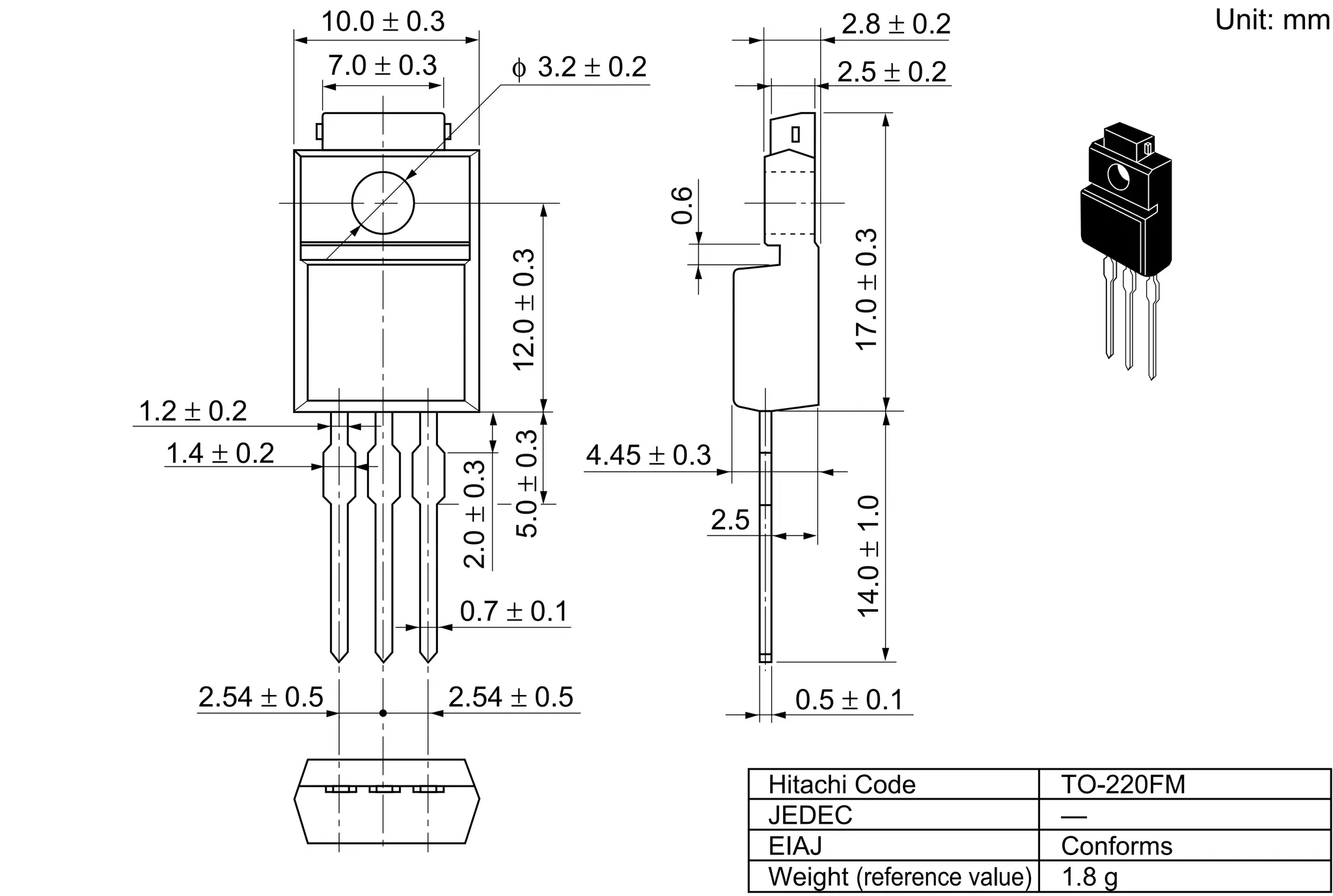Original N-Channel Mosfet 2SK2202 K2202 2202 7A 120V TO-220F New ...