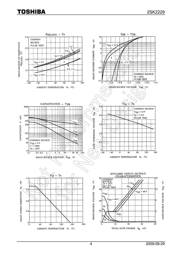 2SK2229 Datasheet | PDF