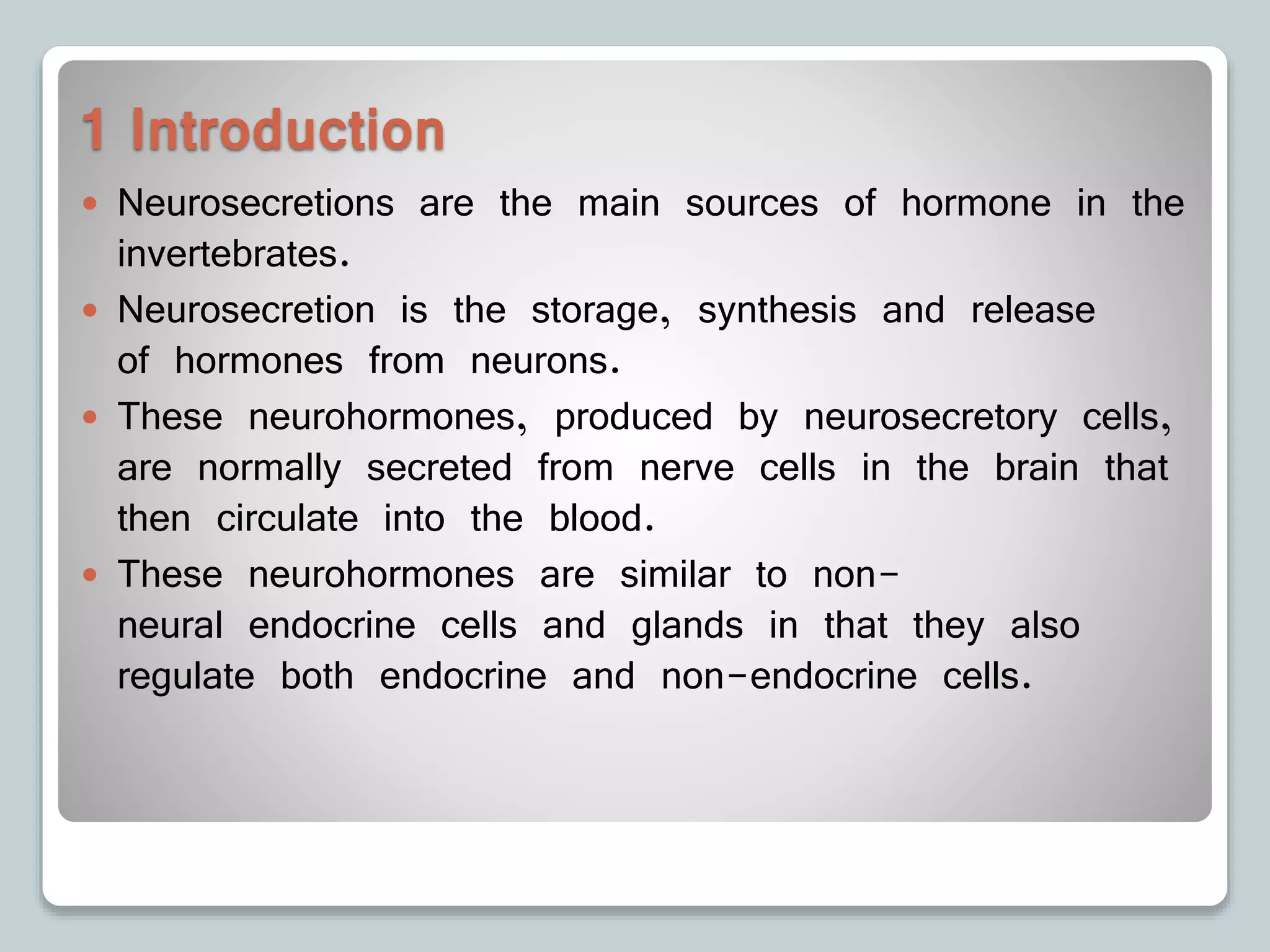 Insect And Crustacean Endocrinology | PPTX