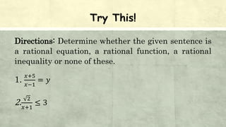 General Mathematics_Introduction to Rational Functions.pptx | Homework ...