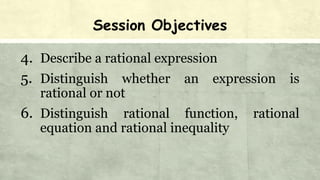 General Mathematics_Introduction to Rational Functions.pptx | Homework ...