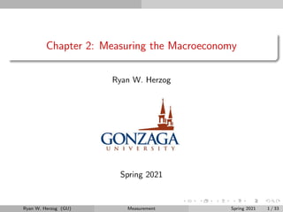 Chapter 2 - Measuring the Macroeconomy | PDF