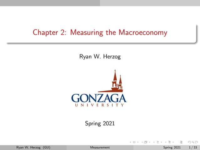 Chapter 2 - Measuring the Macroeconomy | PPT