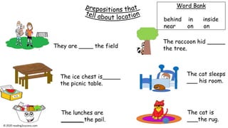 What a #Preposition is and How Parents can Teach Kids Prepositions ...