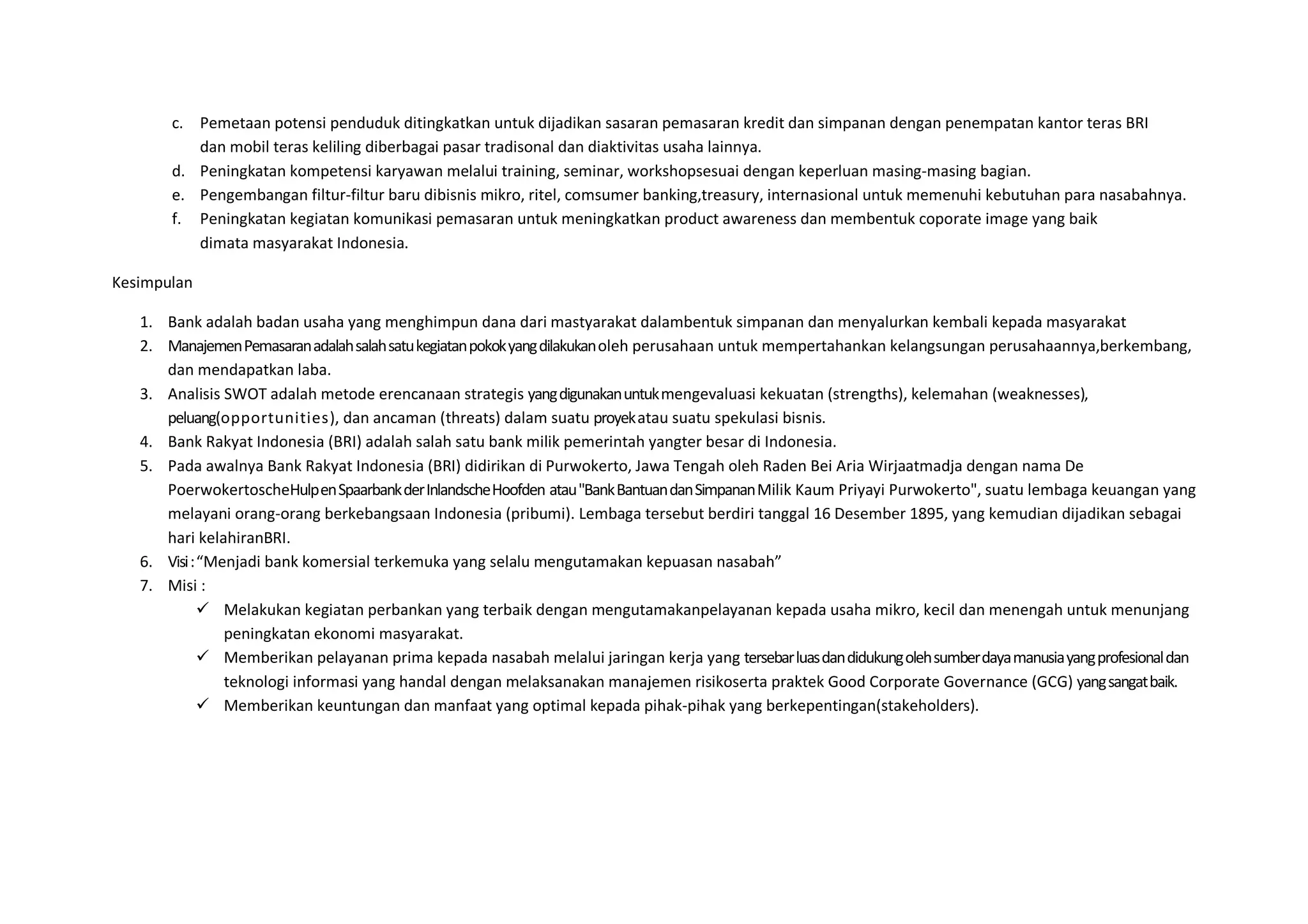 2,sm,wahyu bawono,hapzi ali,swot analysis swot pt bri tbk,universitas ...