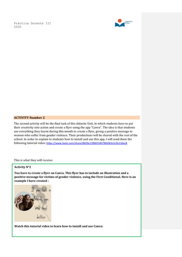 Didactic unit 1 | PDF