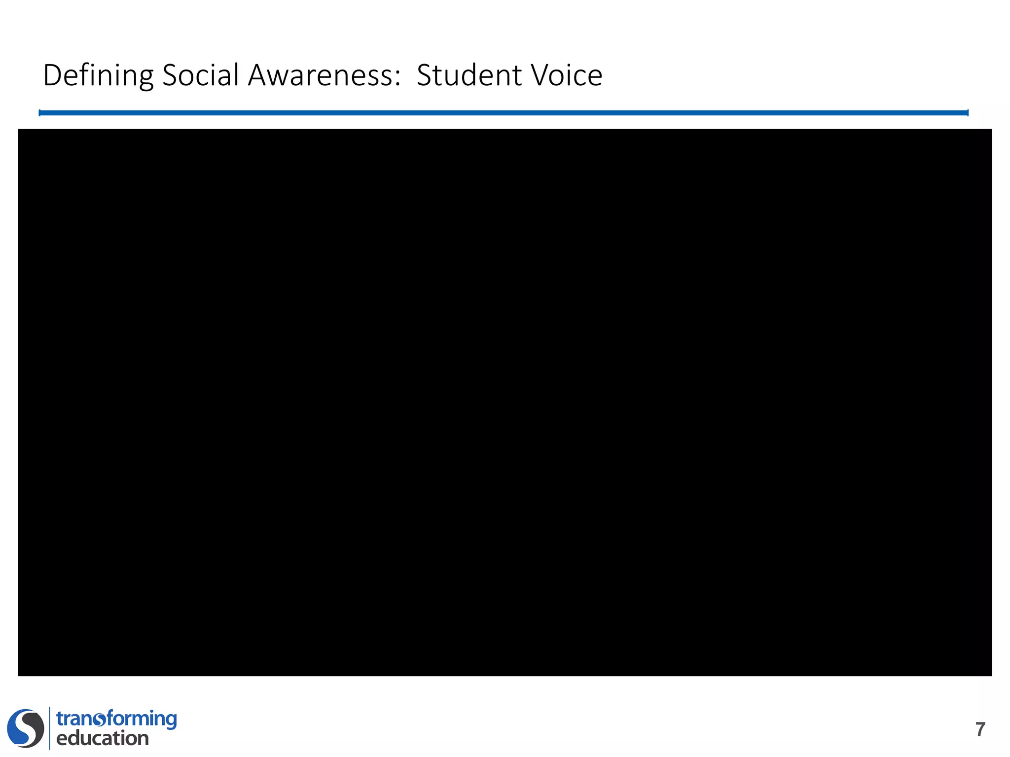 Social Awareness Presentation | PPTX