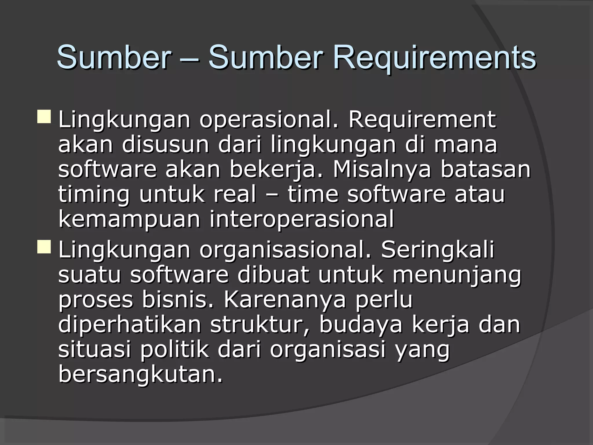 Software Requirements | PPT