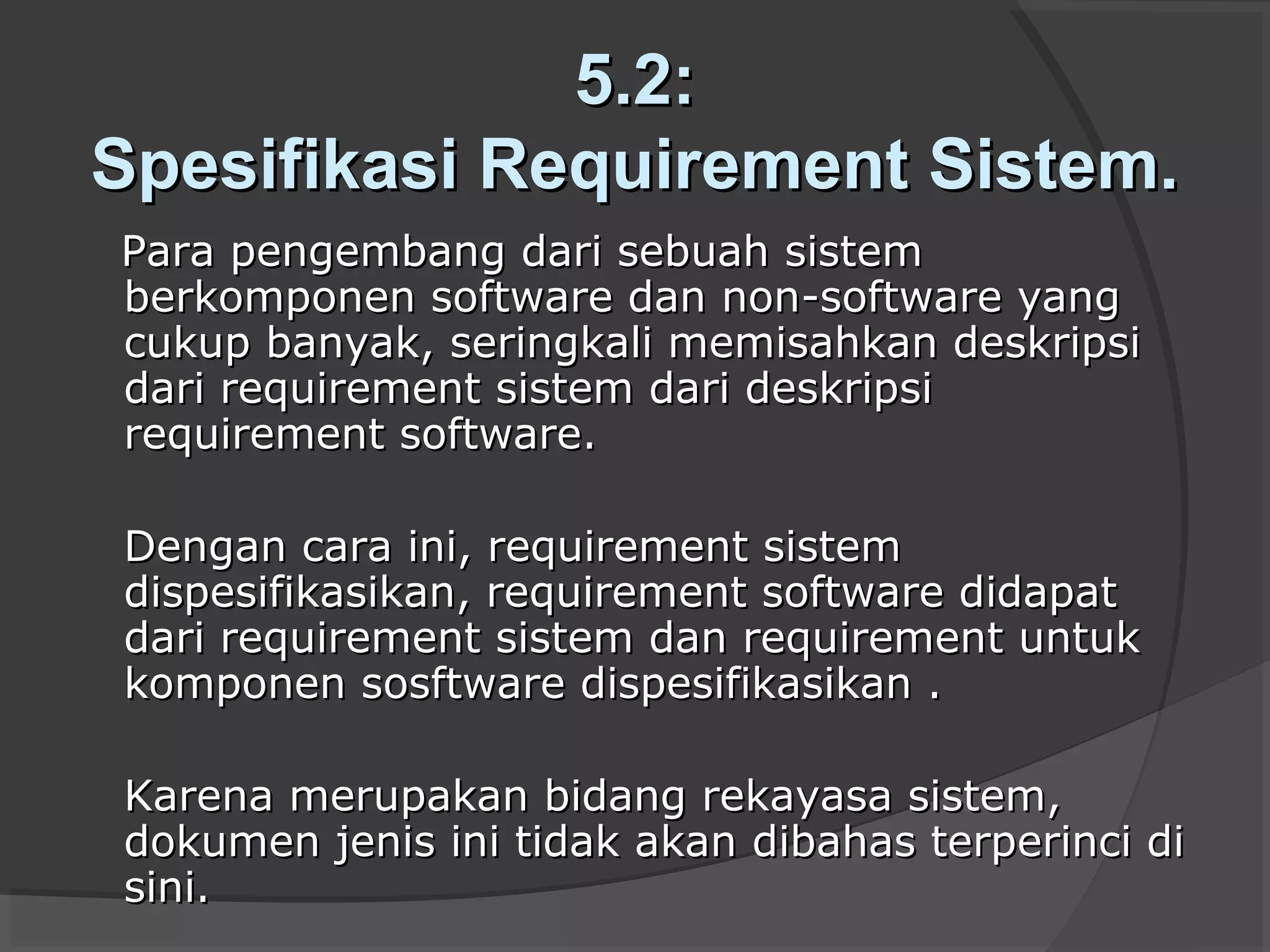 Software Requirements | PPT