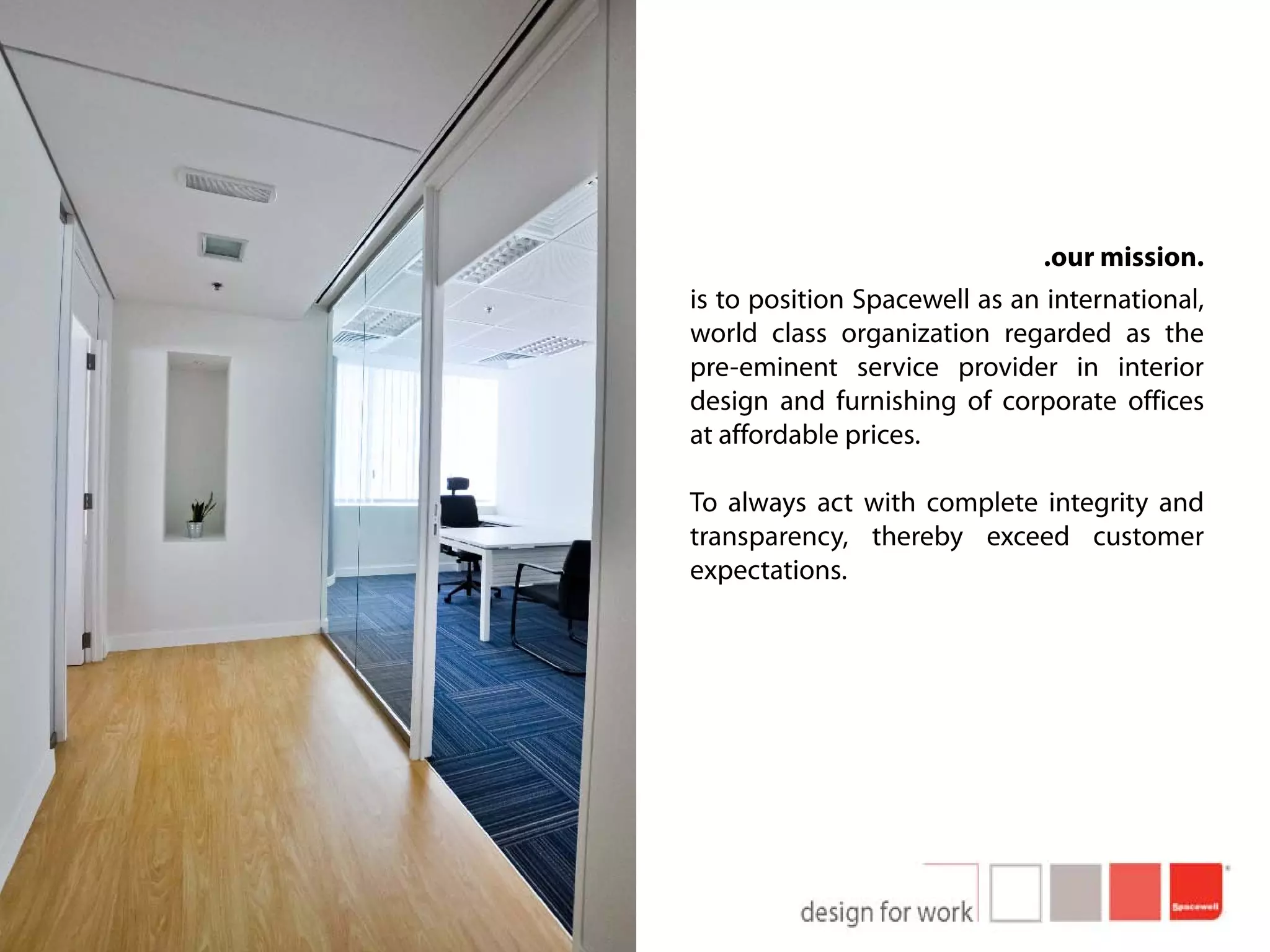 Spacewell Interiors Profile | PDF