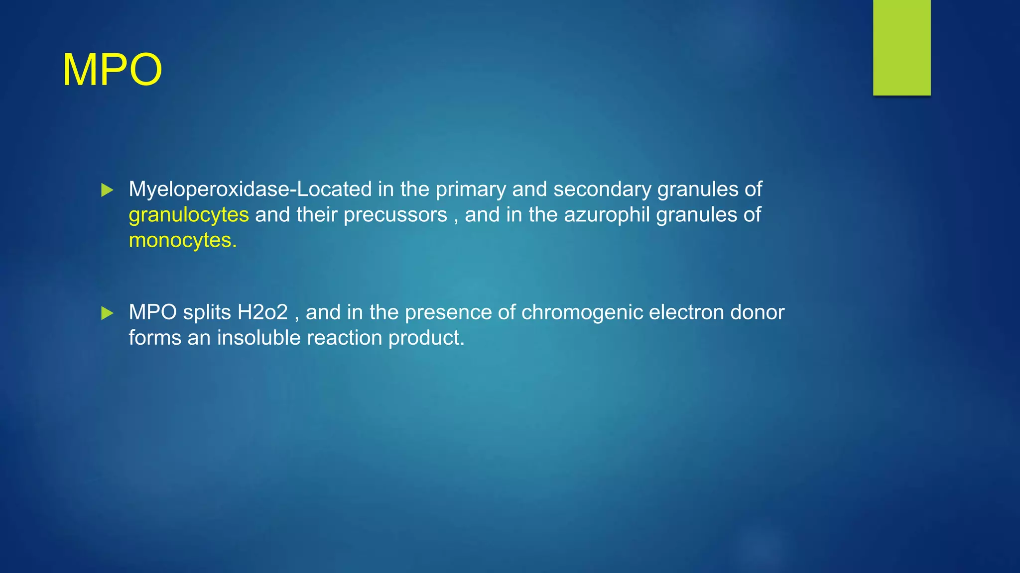 special stains in hematology and cytology | PPTX