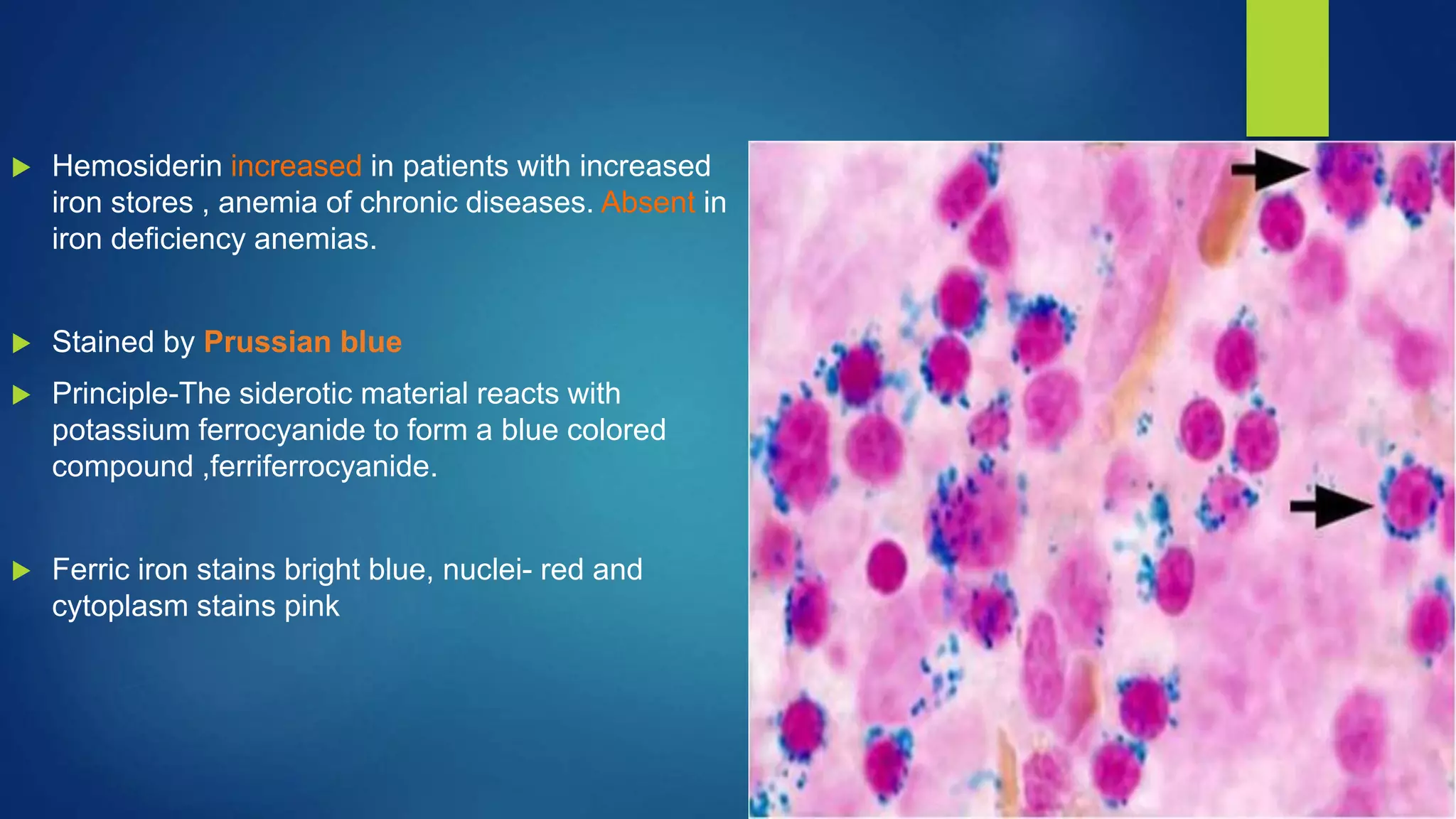 special stains in hematology and cytology | PPTX
