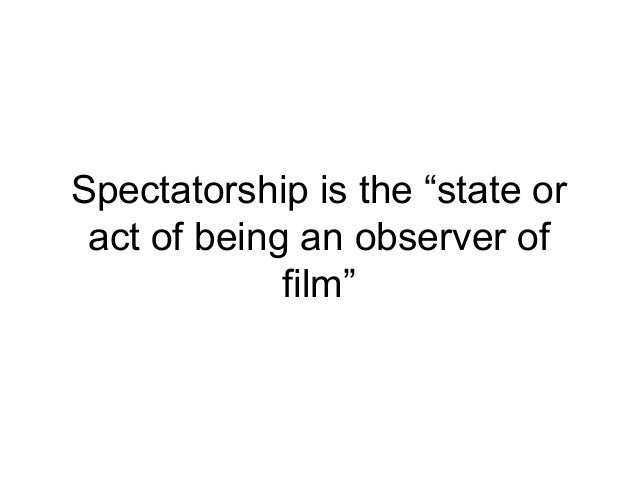 2 spectatorship, popular film and emotional response