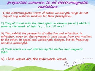 ELECTROMAGNETIC SPECTRUM | PPTX