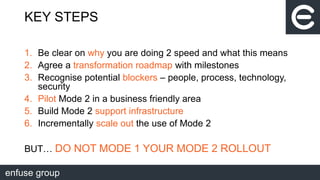 2 speed IT and how to get there | PPTX