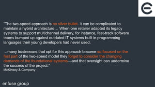 2 speed IT and how to get there | PPTX