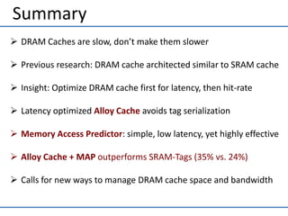 Hardware managed cache | PPTX