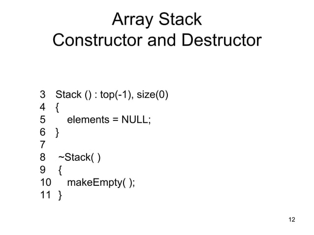 STACKS AND QUEUES CONCEPTS | PPT