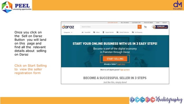 Starting with Daraz, Detail Guide How to Start Daraz | PPTX | Business | Business and Finance