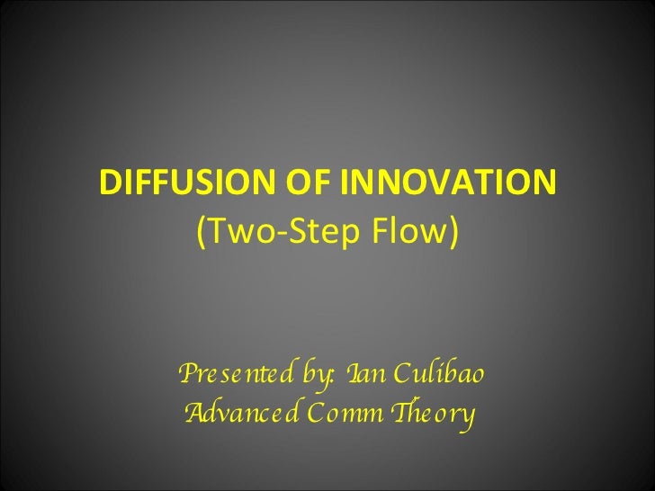 2 Step Flow Theory