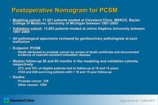 NY Prostate Cancer Conference - A. Stephenson - Session 4: Predicting ...