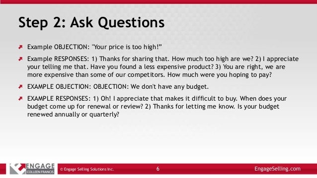 2 Steps for Handling ANY Objection