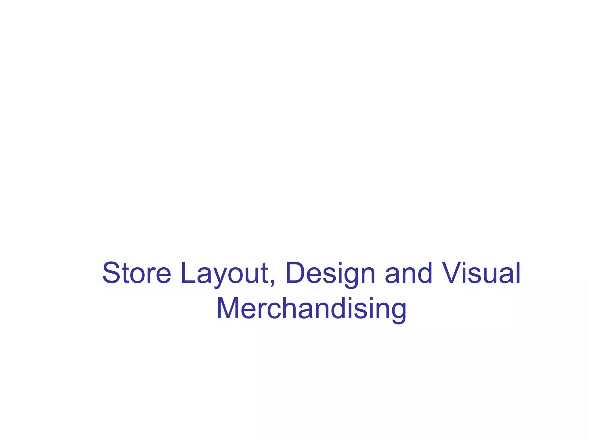 Retail Store layout | PPT