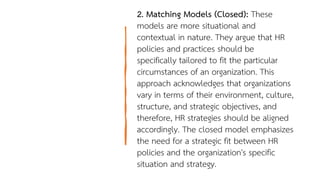 Chapter 2 Strategic human resource management | PDF