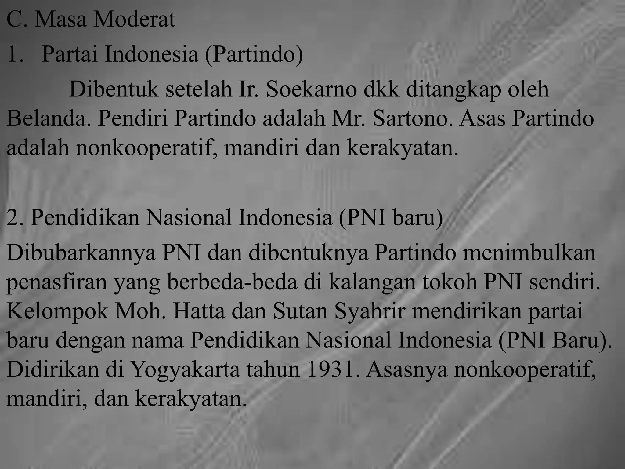 strategi pergerakan nasional di indonesia pada masa awal kelompok 5 | PPTX