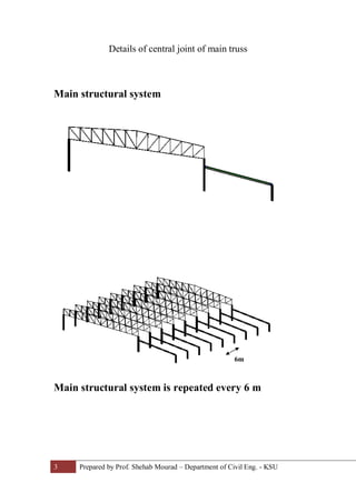 02-Structural General Layout (Steel Structural Design & Prof. Shehab ...