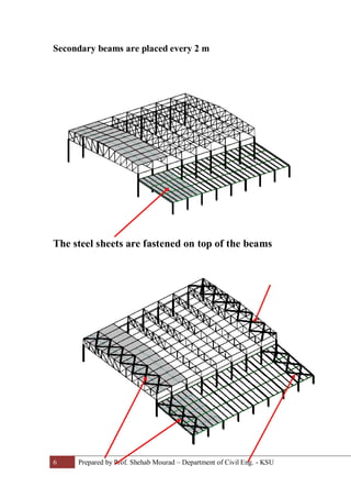 02-Structural General Layout (Steel Structural Design & Prof. Shehab ...