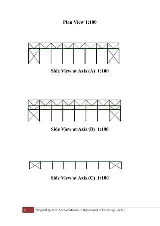 02-Structural General Layout (Steel Structural Design & Prof. Shehab ...