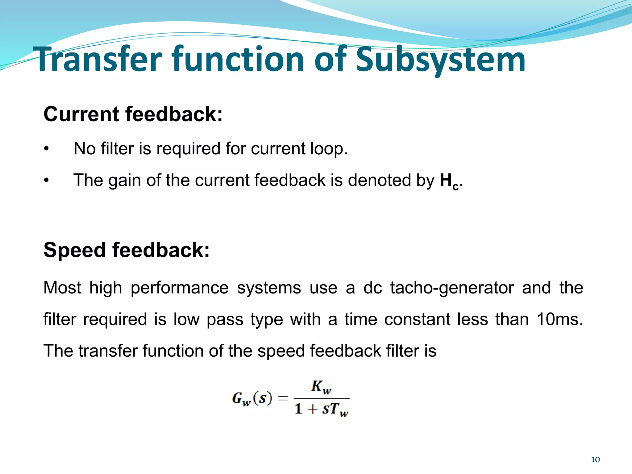 Design of Speed and Current Controller for Two Quadrant DC Motor Drive ...