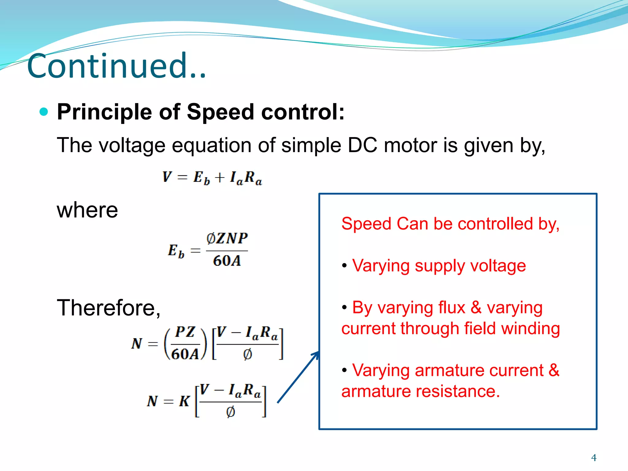 Design of Speed and Current Controller for Two Quadrant DC Motor Drive ...