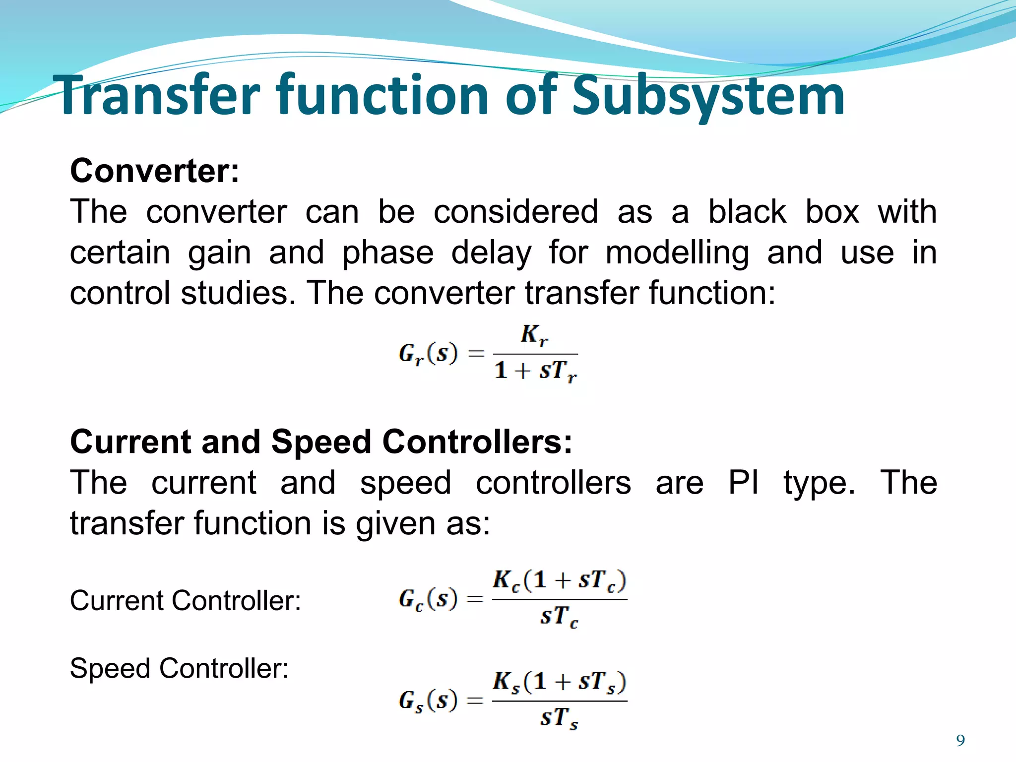 Design of Speed and Current Controller for Two Quadrant DC Motor Drive ...